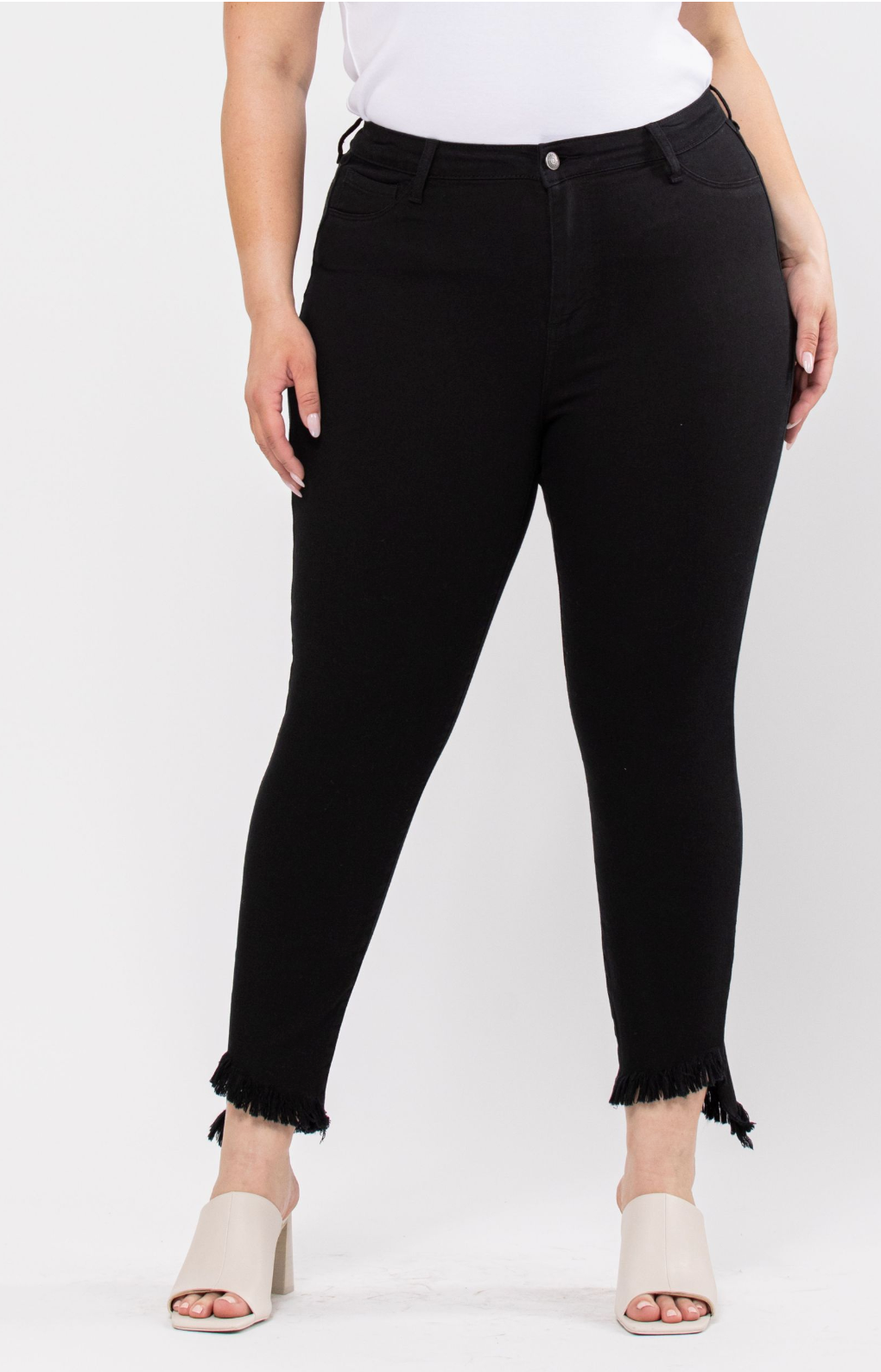 Penny Plus Size Skinny Crop Jean – Byron Printing & Boutique LLC